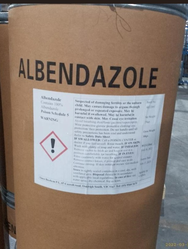 Albendazole - Sinca Biochem Pty Ltd
